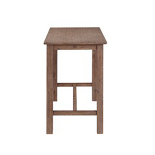 4 Foot Bistro Style Bar Table with (4) Blue Bar Stools Rental ...